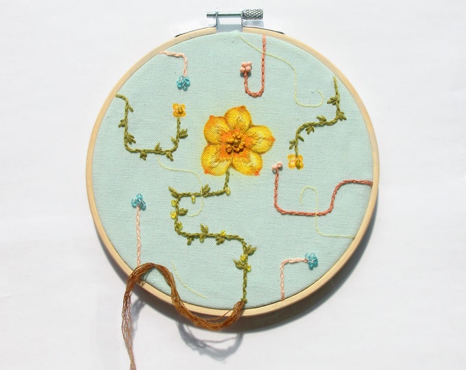 Modern embroidery ideas - Etsy