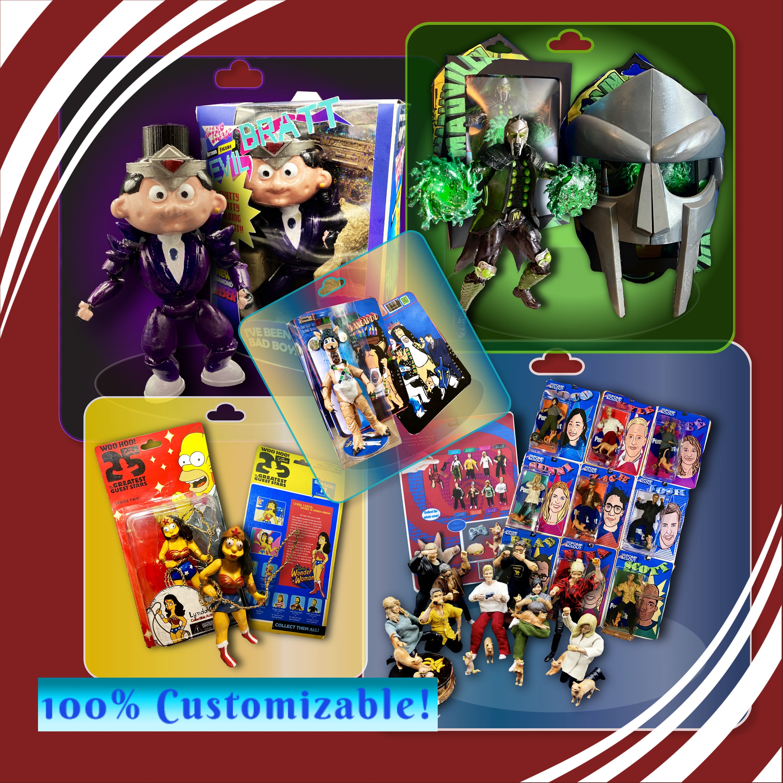 Fully Customizable Action Figures - Etsy