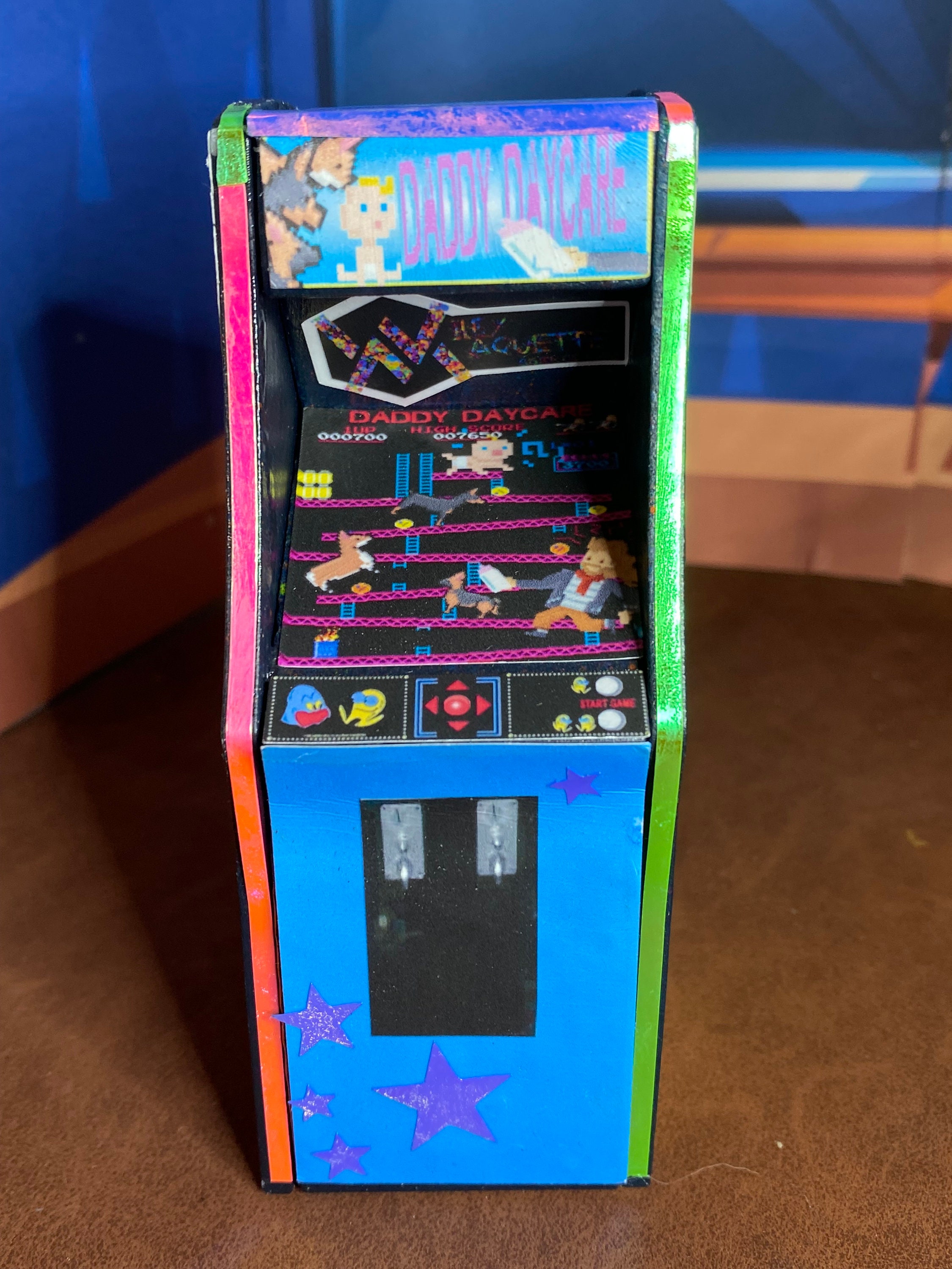 3D Printed Miniature Retro Arcade Machine Custom Options - Etsy