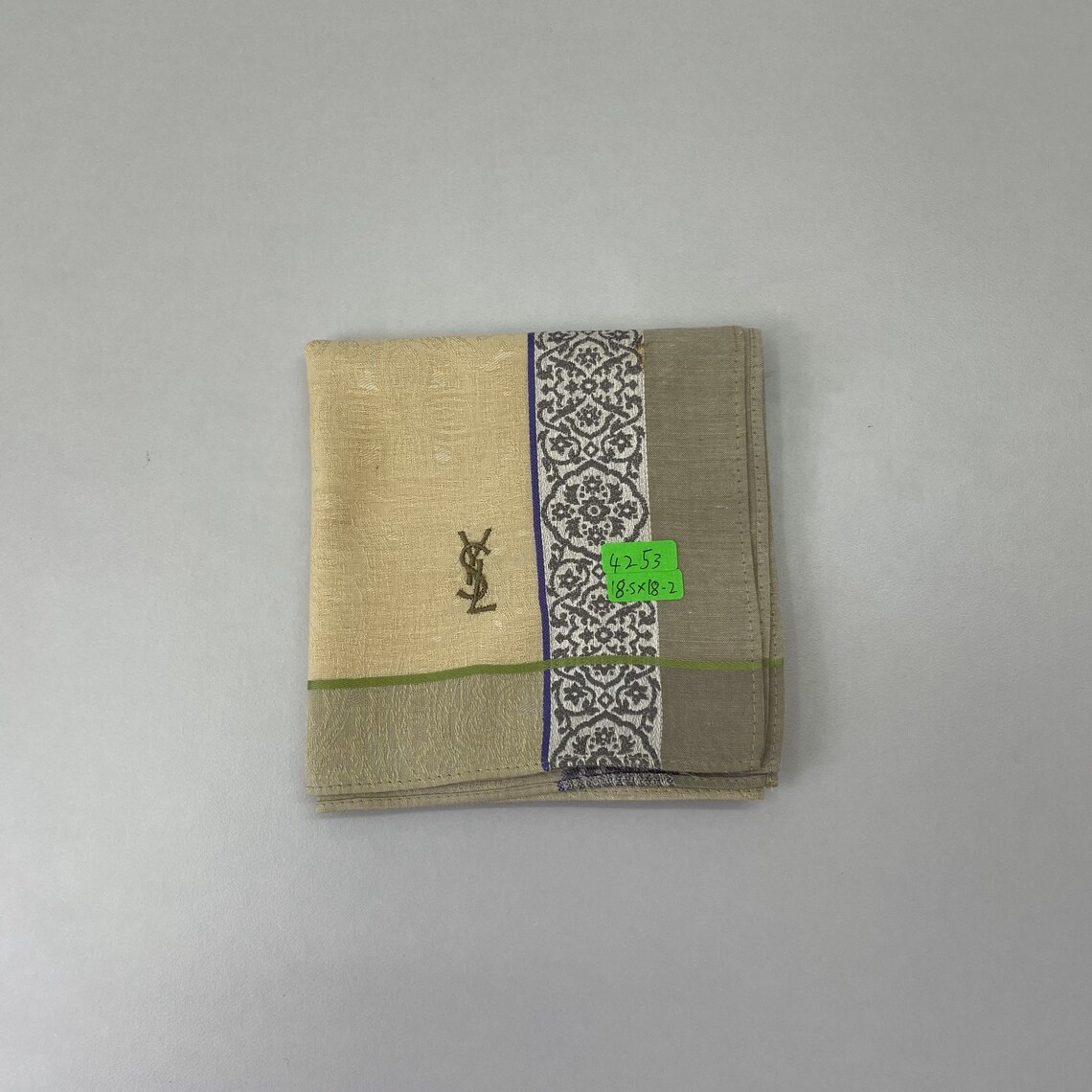 Vintage YSL Handkerchief: Yves Saint Laurent Bandana Scarf - Etsy