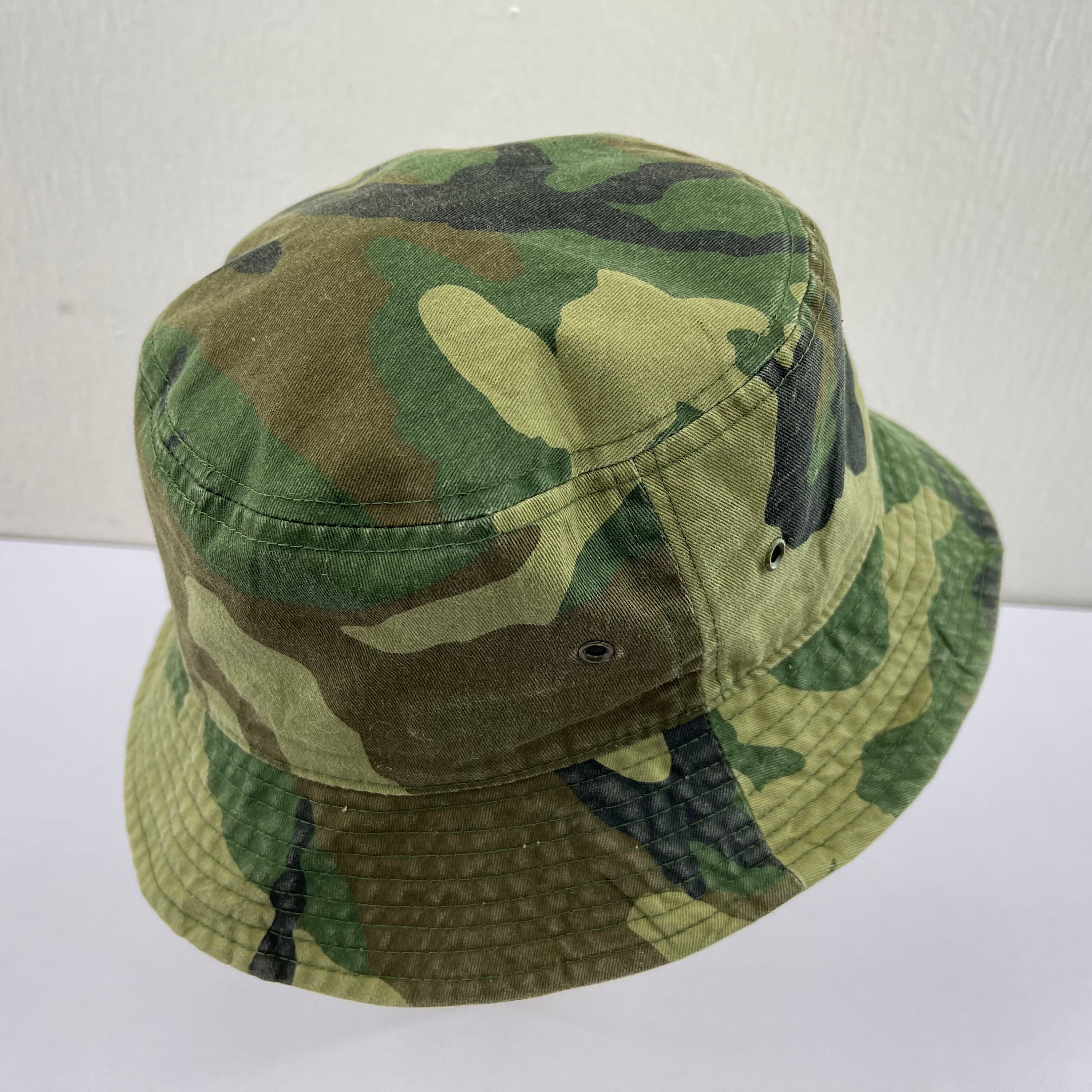 Vintage Newhattan Camouflaged Bucket Hats, Military Design, Camo Design ...