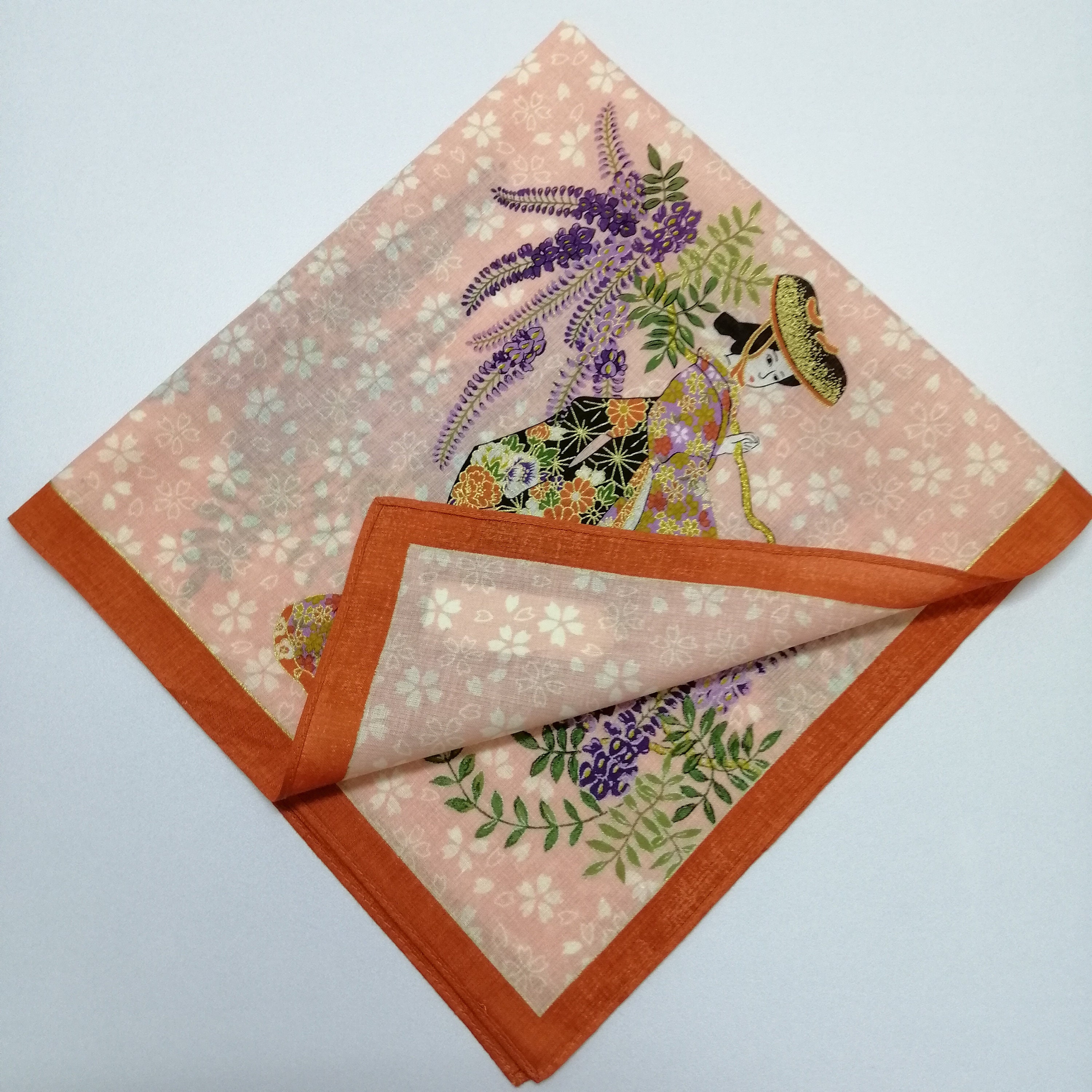 Vintage Japanese Women Wear Kimono, Japanese Spring Floral Traditional ...