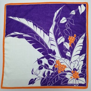 Vintage Kansai Yamamoto Handkerchief: Floral Pocket Square - Etsy