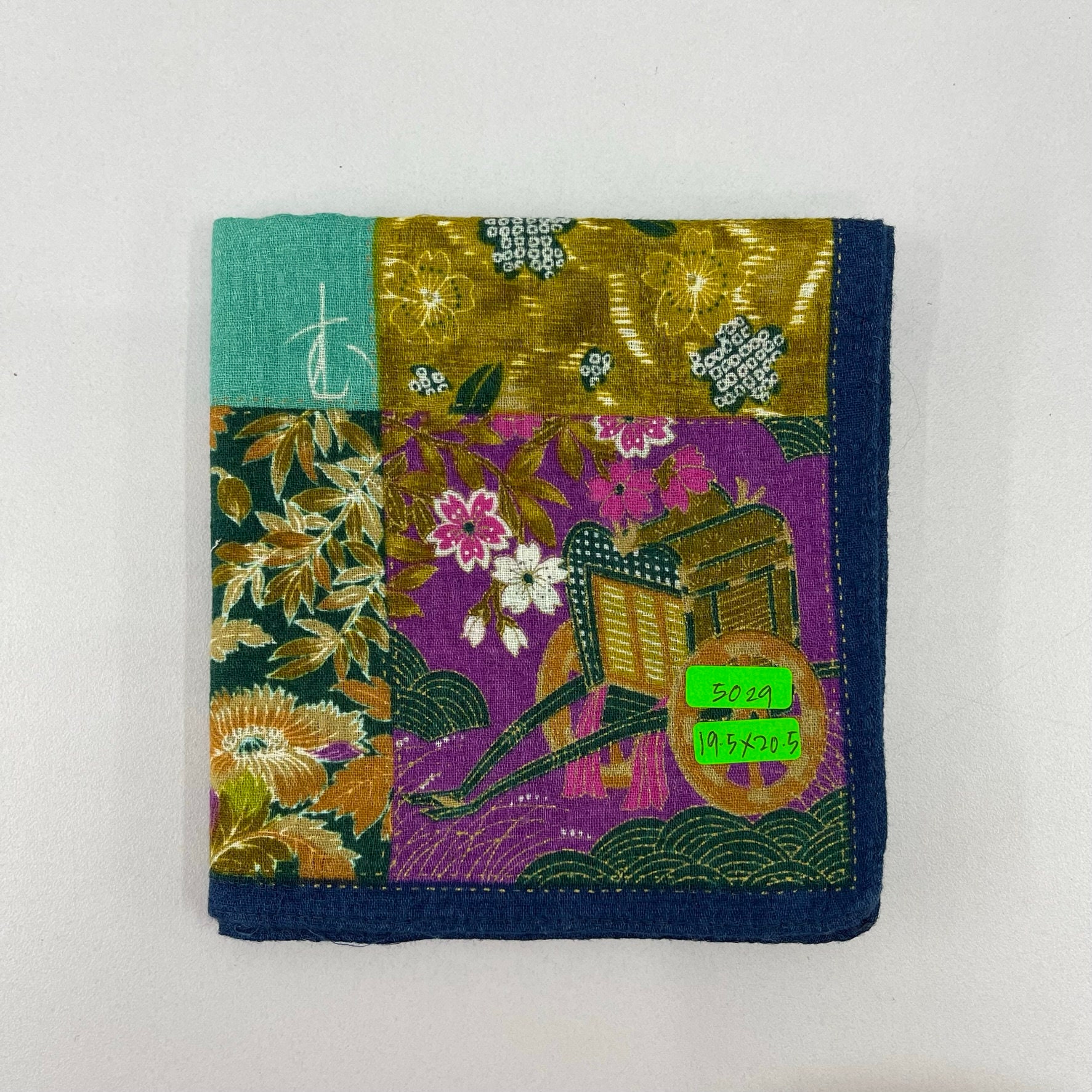 Vintage Japanese Nice Design Handkerchief Japanese Art - Etsy