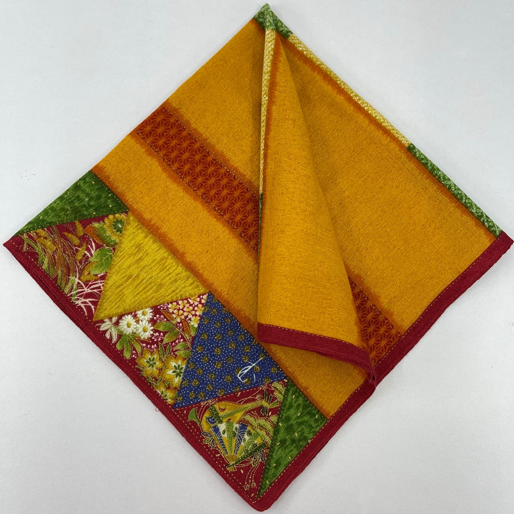 Vintage Japanese Nice Design Handkerchief, Japanese Art Collection ...