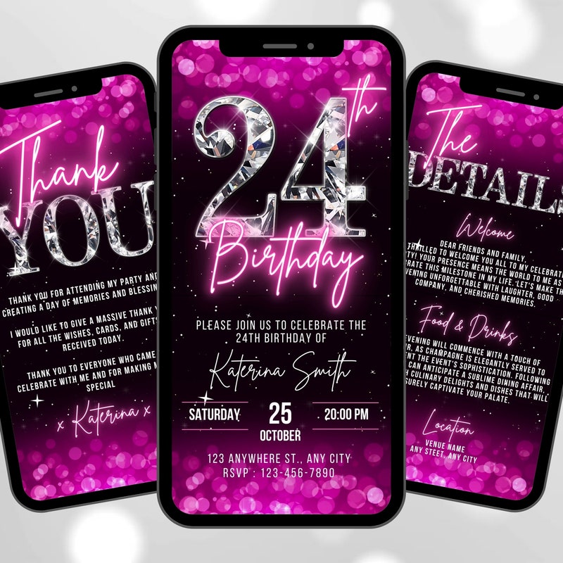 24th Birthday - Etsy