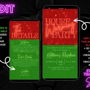 Digital Housewarming Party Invitation, Animated House Warming Invite ...