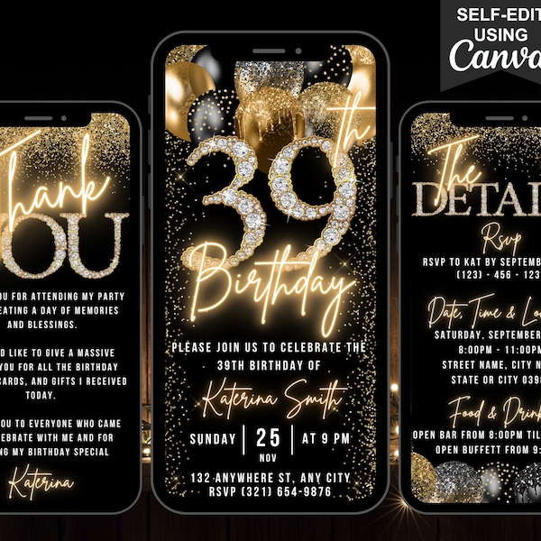 39th Birthday - Etsy UK