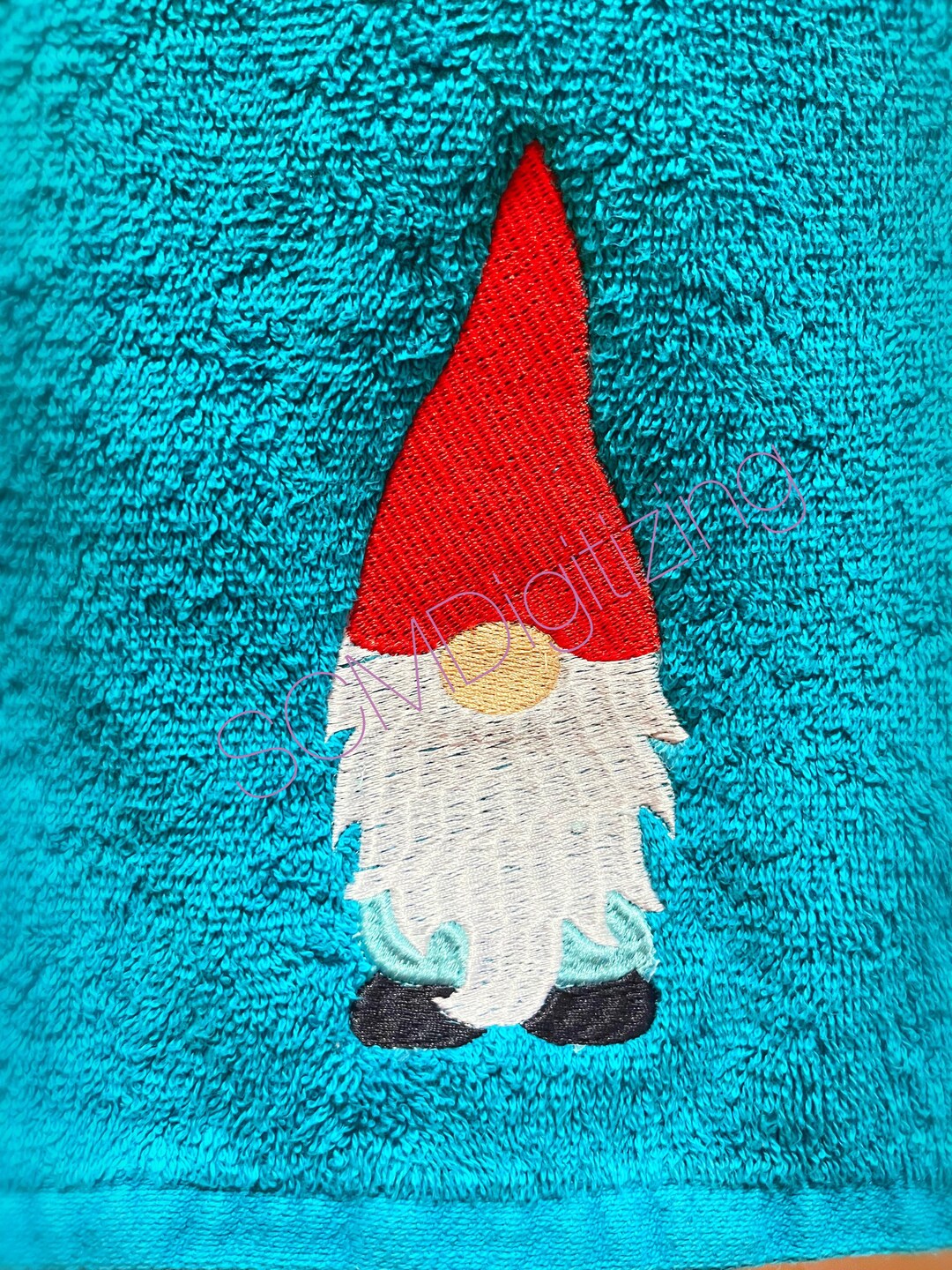DIGITAL FILE* Simple Gnome Tomte Fill Stitch Pattern for Embroidery ...