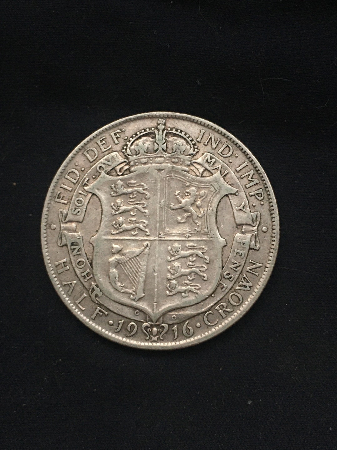 WW1 George V *1916* Silver Half Crown / British Coins - Etsy