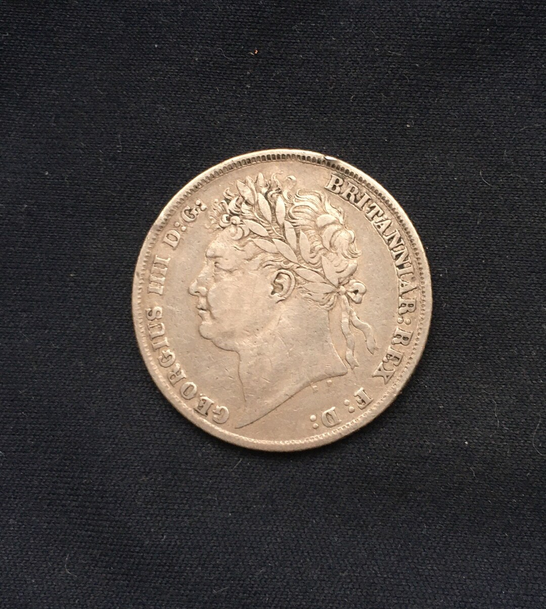 A Worthy George 1V 1824 Silver Shilling British Coins - Etsy