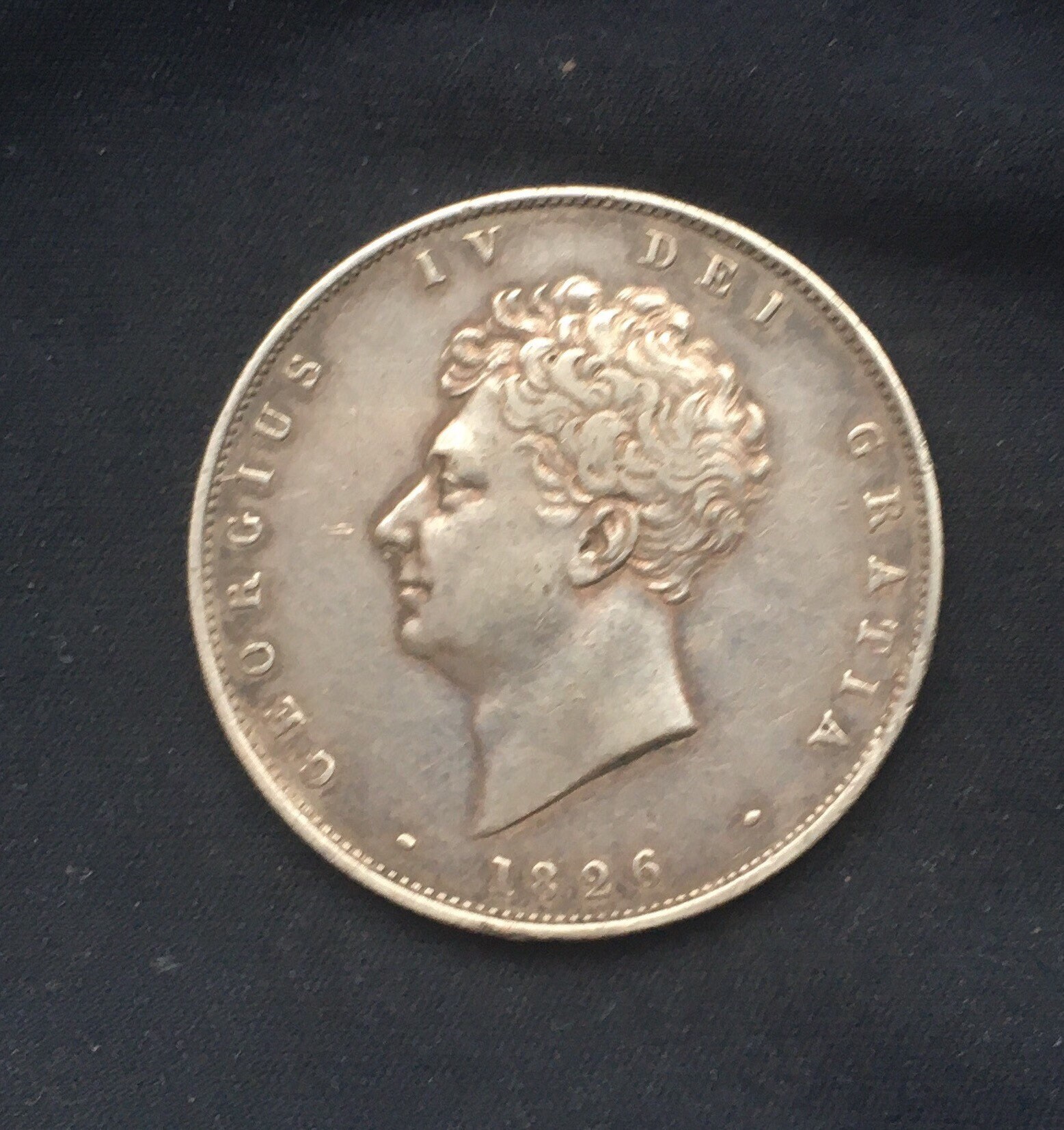 Well Struck George 1V *1826* Silver Halfcrown - EF / British Coins ...