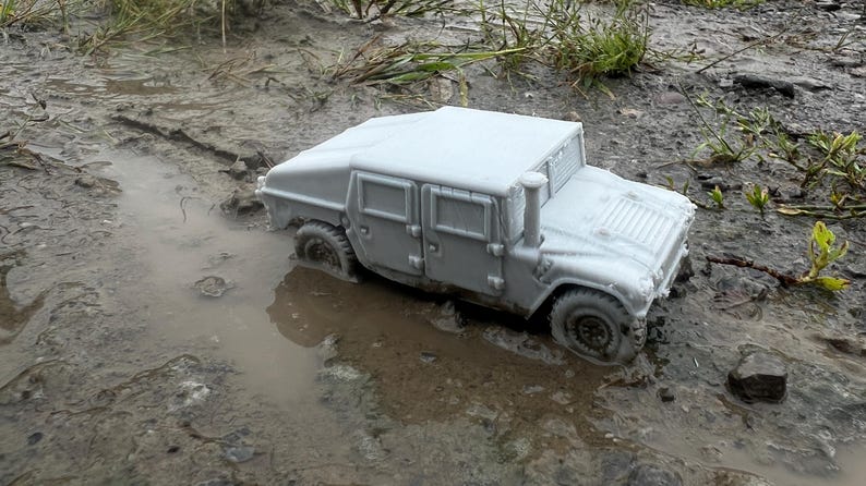 Armored Humvee: (HMMWV) Modern Military Vehicle, Model Railroading, and ...