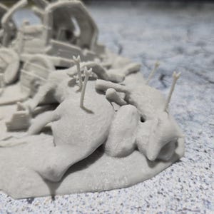 Pillaged Merchant Wagon, Merchant Ruin, Cart Ruin, Wagon Ruin - Etsy