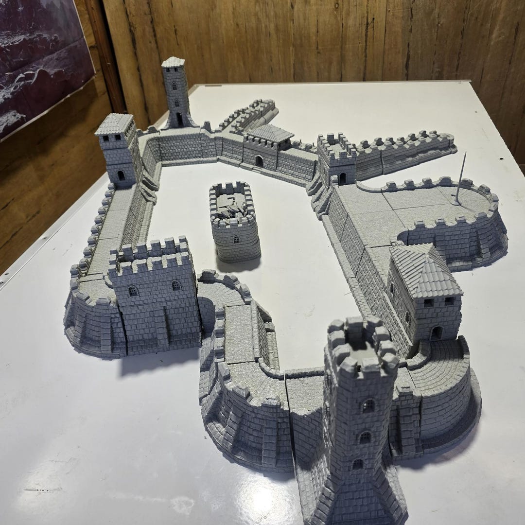 Fortified Colonial Port/fortress: Colonial Era Fortress for D&D, Model ...