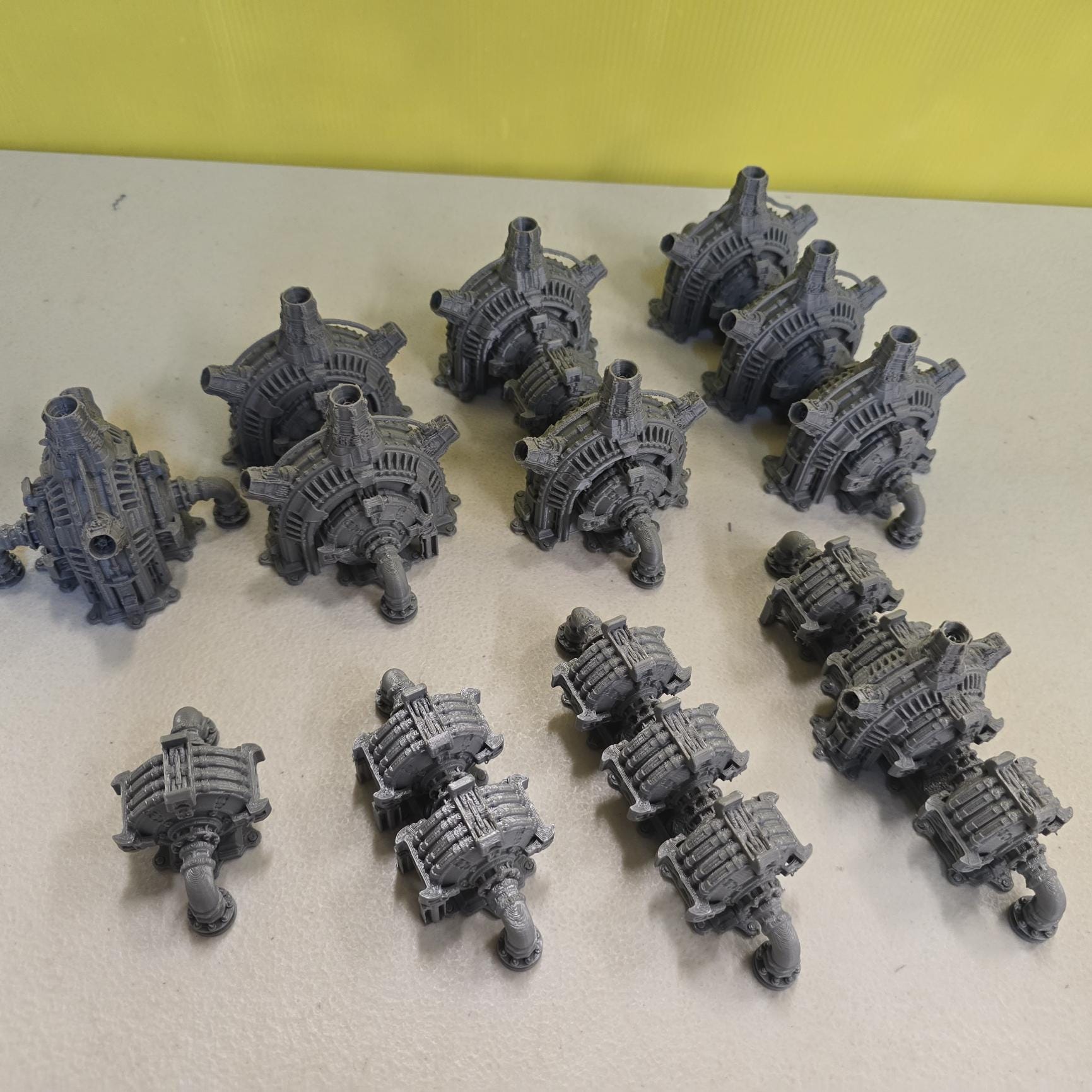 Grimdark Generators 28mm – 3D Printed Unpainted PLA Terrain Building ...
