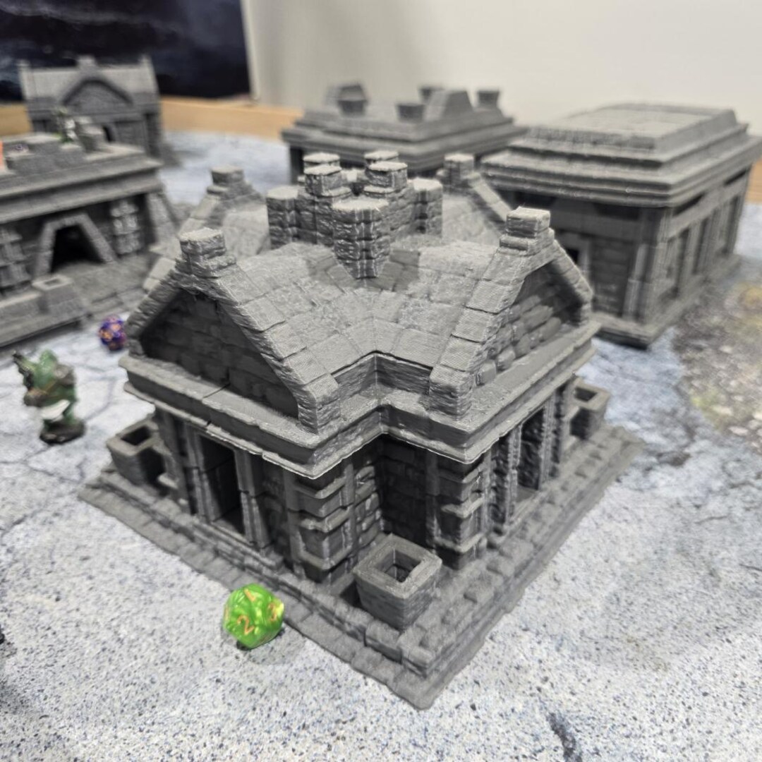 Inca Building 5: Ancient Temple Model for Tabletop Rpgs - Etsy