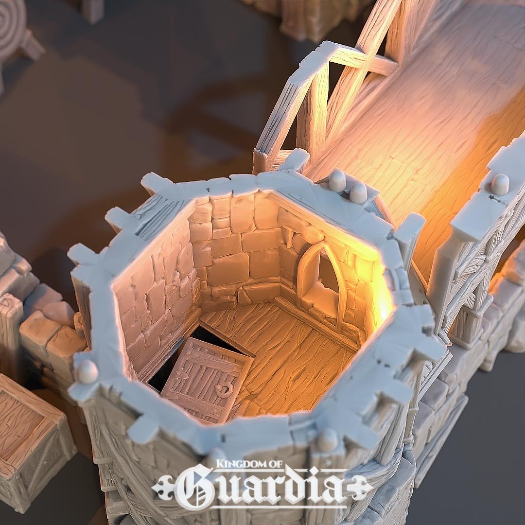 Medieval Archery School: Tabletop RPG Terrain - D&D Wargame Fort - Etsy