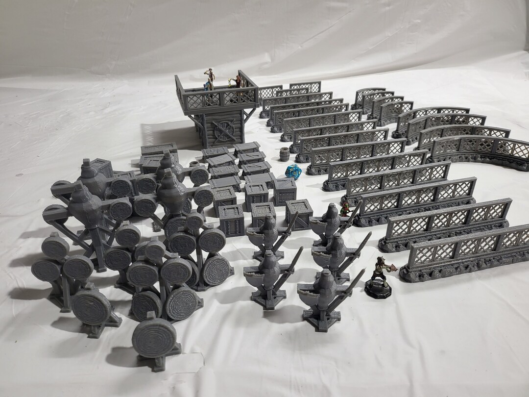 Training Yard Set - 28mm Scale - Etsy