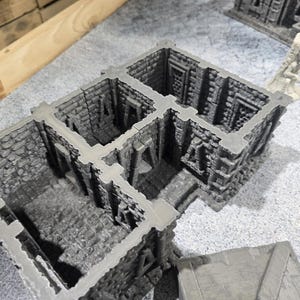 Inca Building 7: Inca-inspired Temple, Tabletop Terrain for Historical ...
