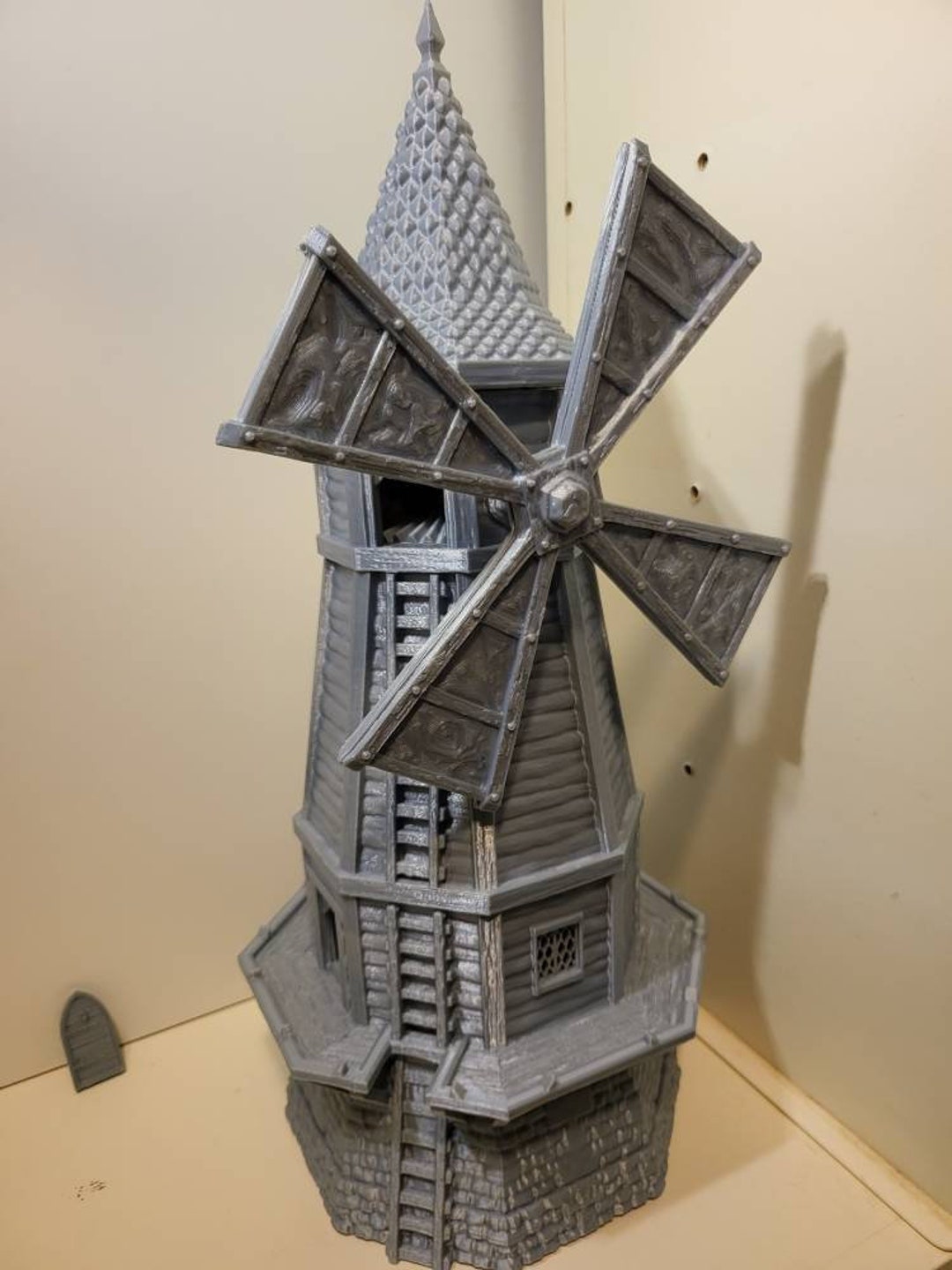 Medieval Windmill Model