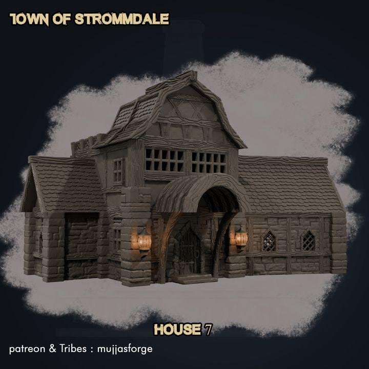 Medieval Garrison House 7: 15th Century European Barracks - Tabletop ...