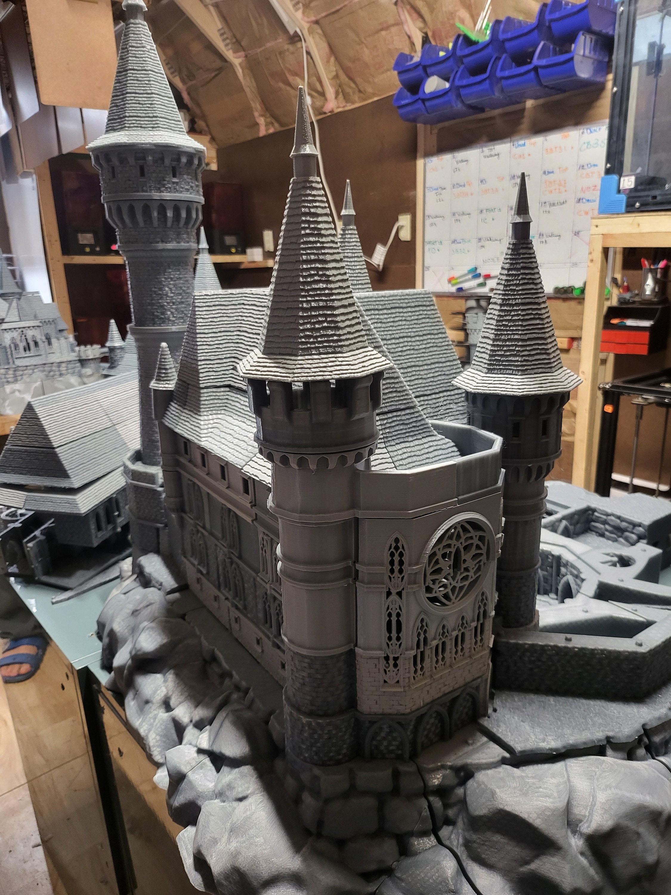 Popsicle Stick Castle