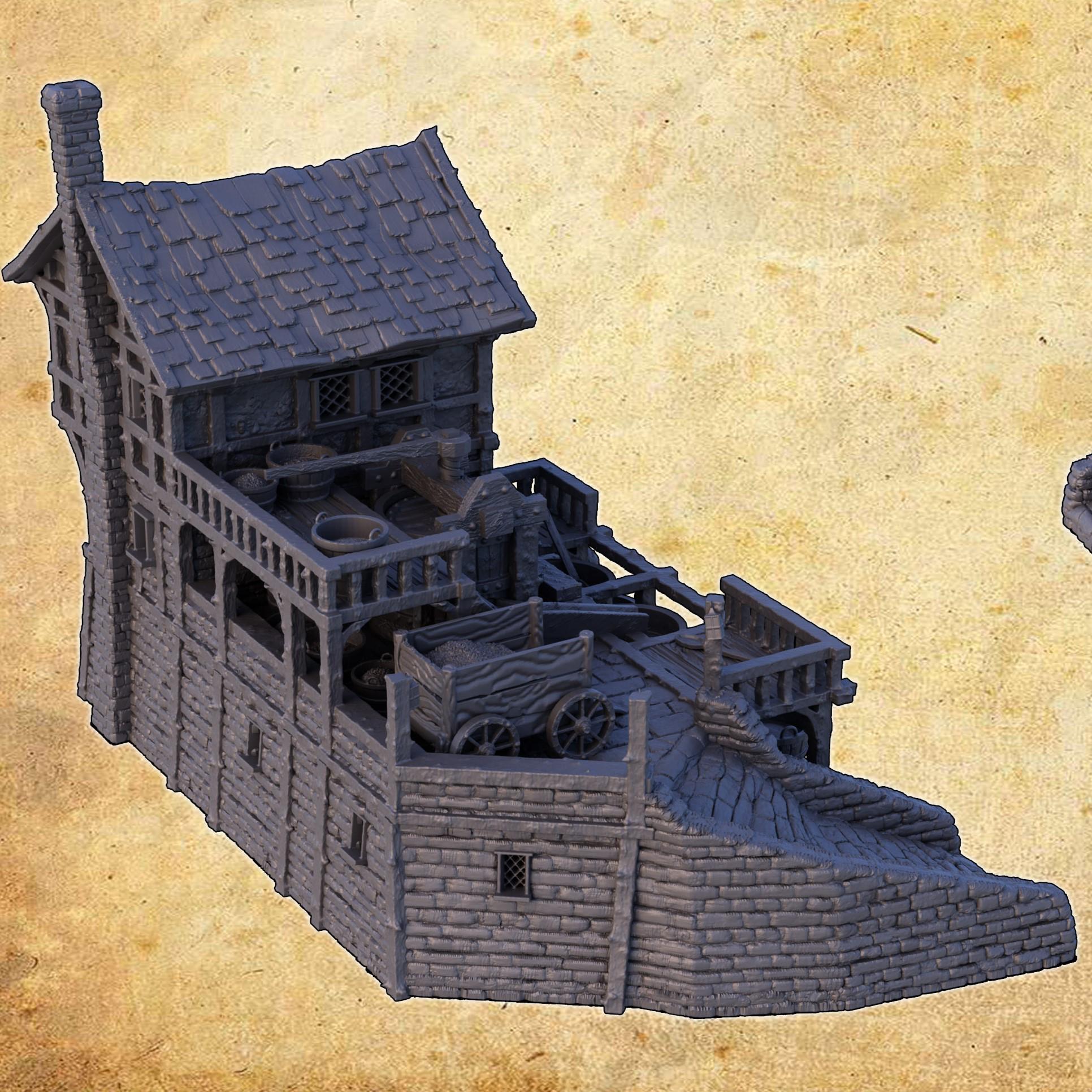 Medieval Winemaker: 14th Century Winery for Fantasy Rpgs - Etsy