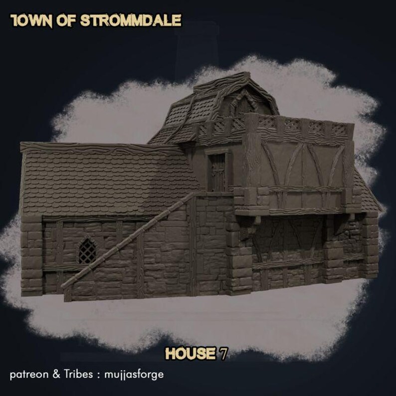 Medieval Garrison House 7: 15th Century European Barracks - Tabletop ...