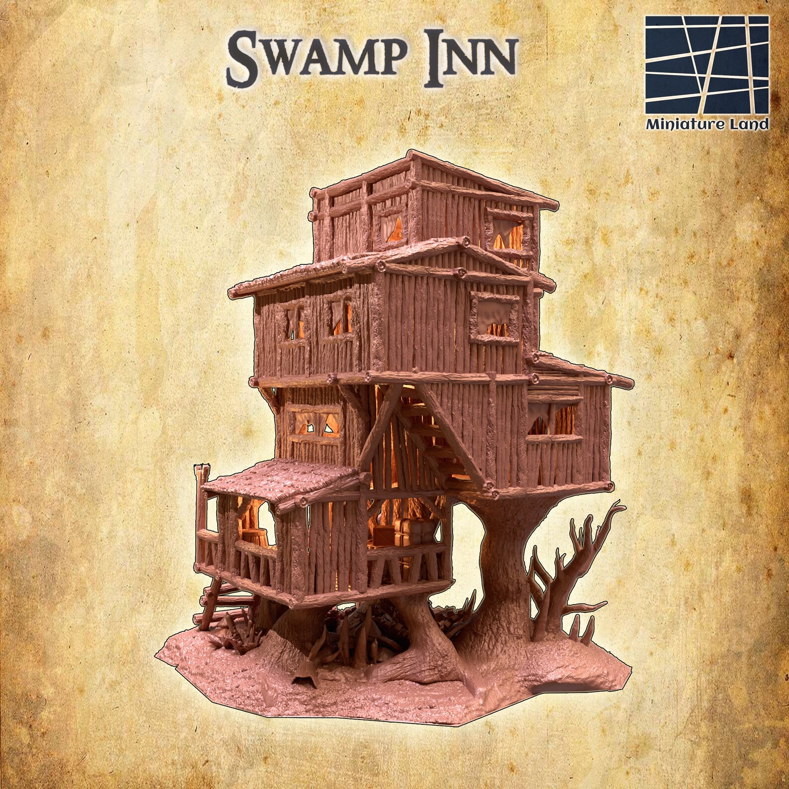 Swamp Inn, Marsh Tavern 28mm - Etsy