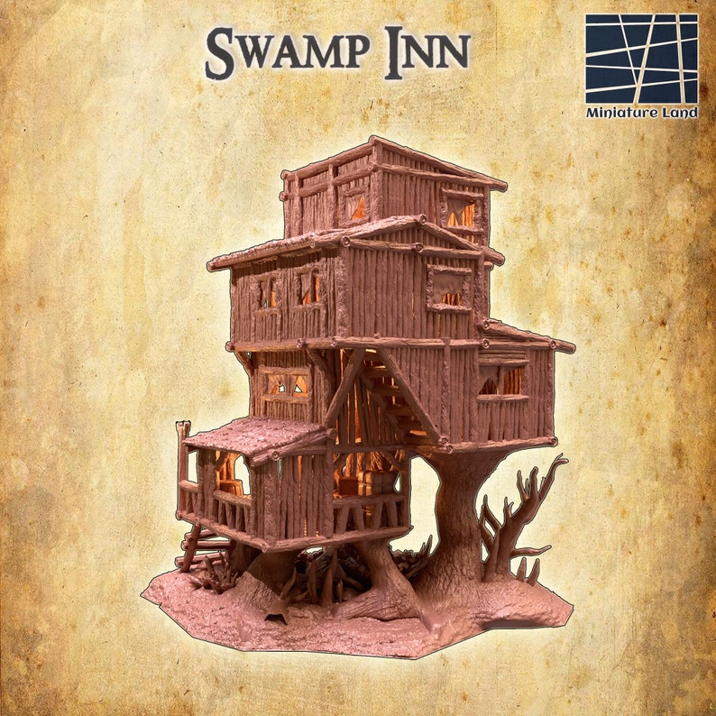 Swamp Inn, Marsh Tavern 28mm - Etsy