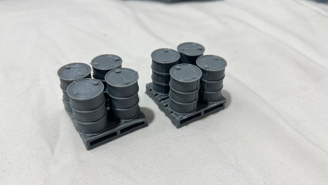 2 Pallets of Barrels, , Futuristic, Modern Terrain, Barrels, Bolt ...