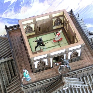 Samurai Castle, Massive 5-level Castle, Fuedal Japan, Emperor Palace ...