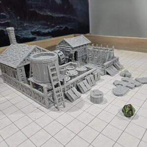 Medieval Tannery, Desert Tannery, Hidesman - Etsy