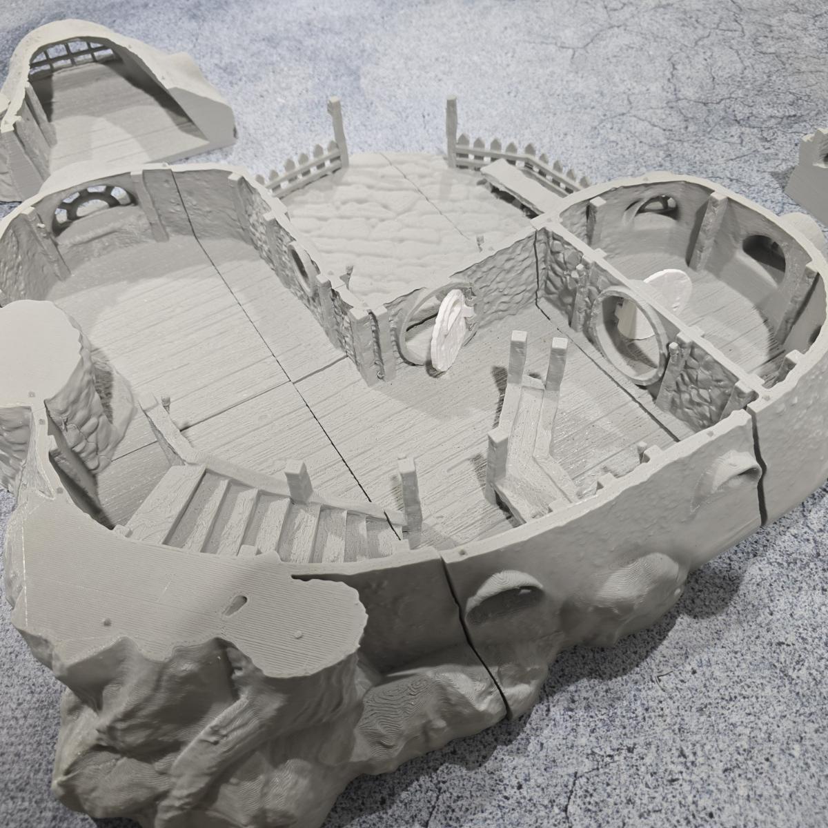 Small Hobbit Tavern, Hobbit Terrain, Hobbit Tavern - Etsy