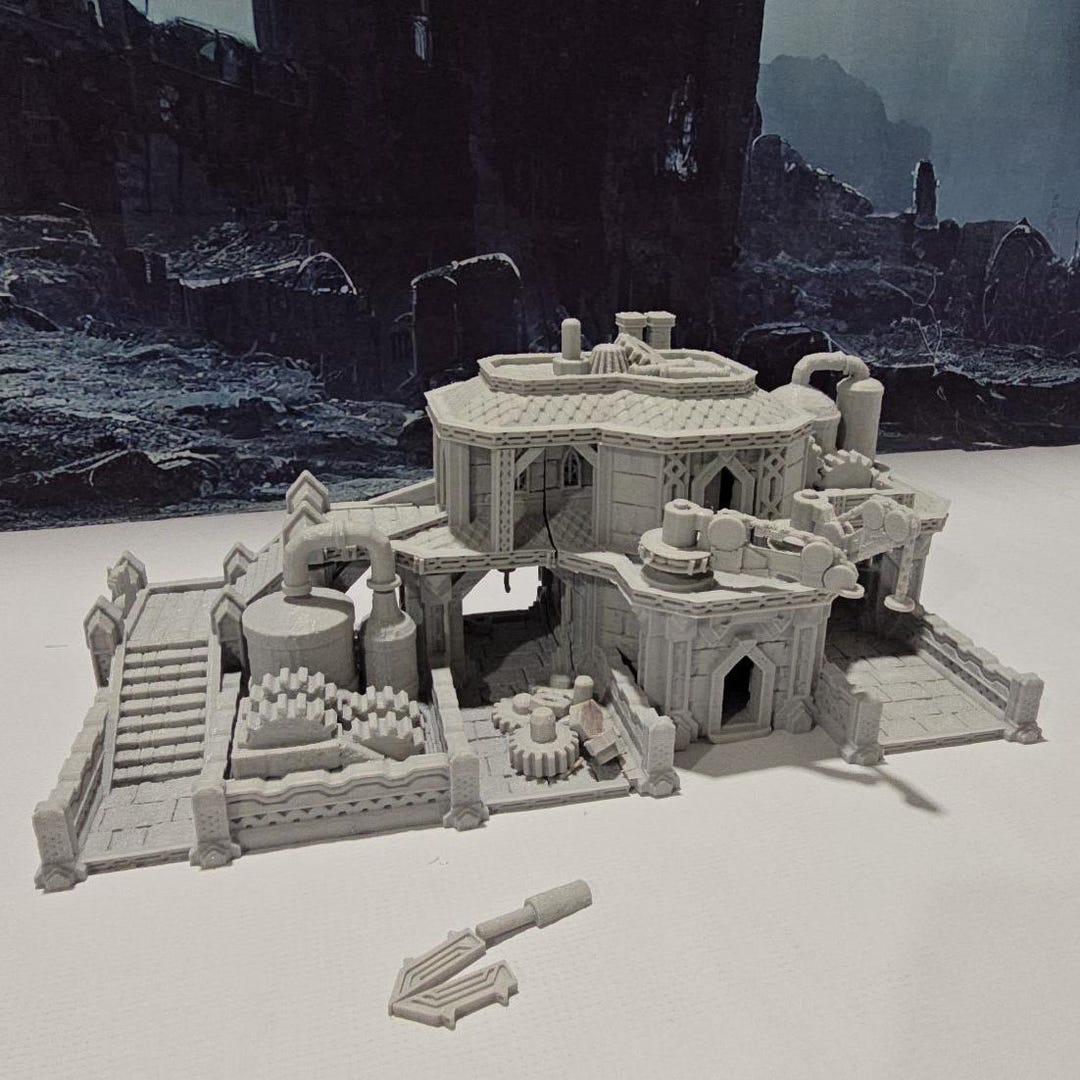 Dwarf Scrap Yard, Dwarf Mechanic, Scrap Shop, Gear Shop - Etsy