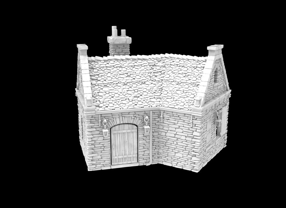Cooper's Residence - Colonial Stone House for Tabletop Rpgs and ...