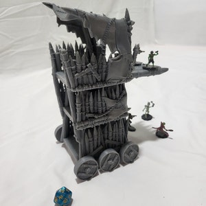 Orc Siege Tower, Urlog Siege Tower - Etsy