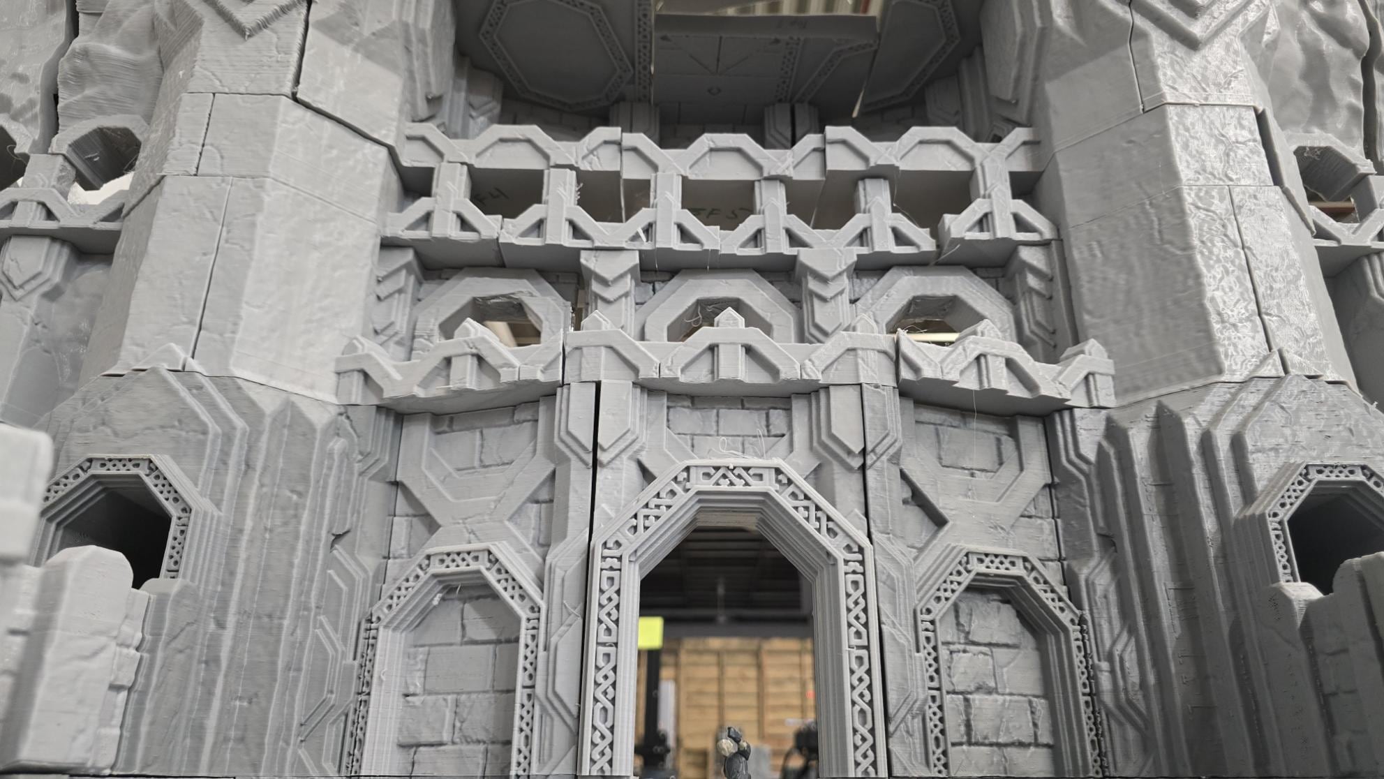 Dwarf Mountain Stronghold: Fantasy Fortress and Dragon Lair for D&D ...