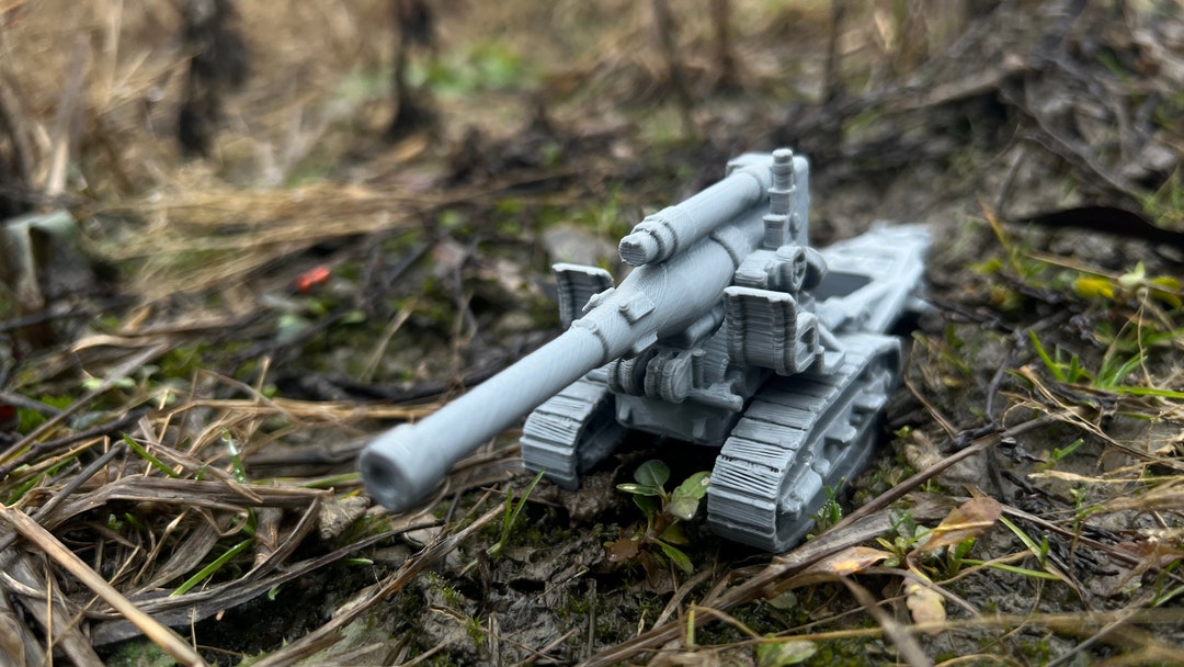 B4-5 Howitzer, Artillery, Soviet Era, Post War, Cold War, Tabletop ...