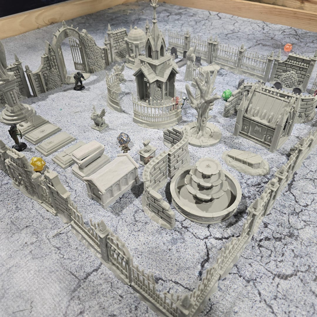 Ancient Graveyard Set, 28mm - Etsy