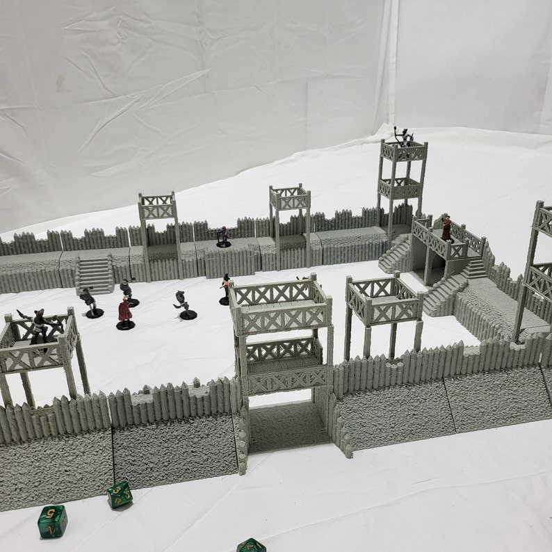 Desert Wall Parts Roman Camp Walls Towers, Build Your Own Roman Camp - Etsy