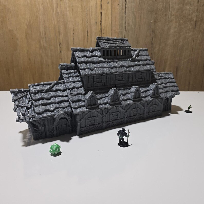 Norse Long Hall: Medieval Era Longhouse for RPG and Diorama Enthusiasts ...