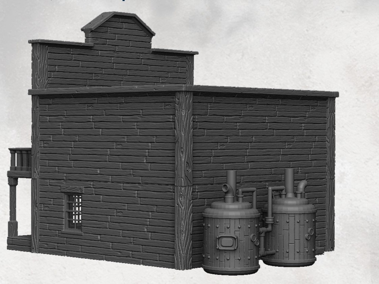 Saloon, Steampunk Saloon, Old West Saloon, Old West Terrain, Bar ...