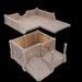Small Storage Shed: Medieval Fantasy Wooden Warehouse for Tabletop Games - Etsy