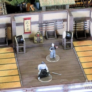 Samurai Dojo, Martial Arts Training, Dungeons and Dragons, , 28mm ...