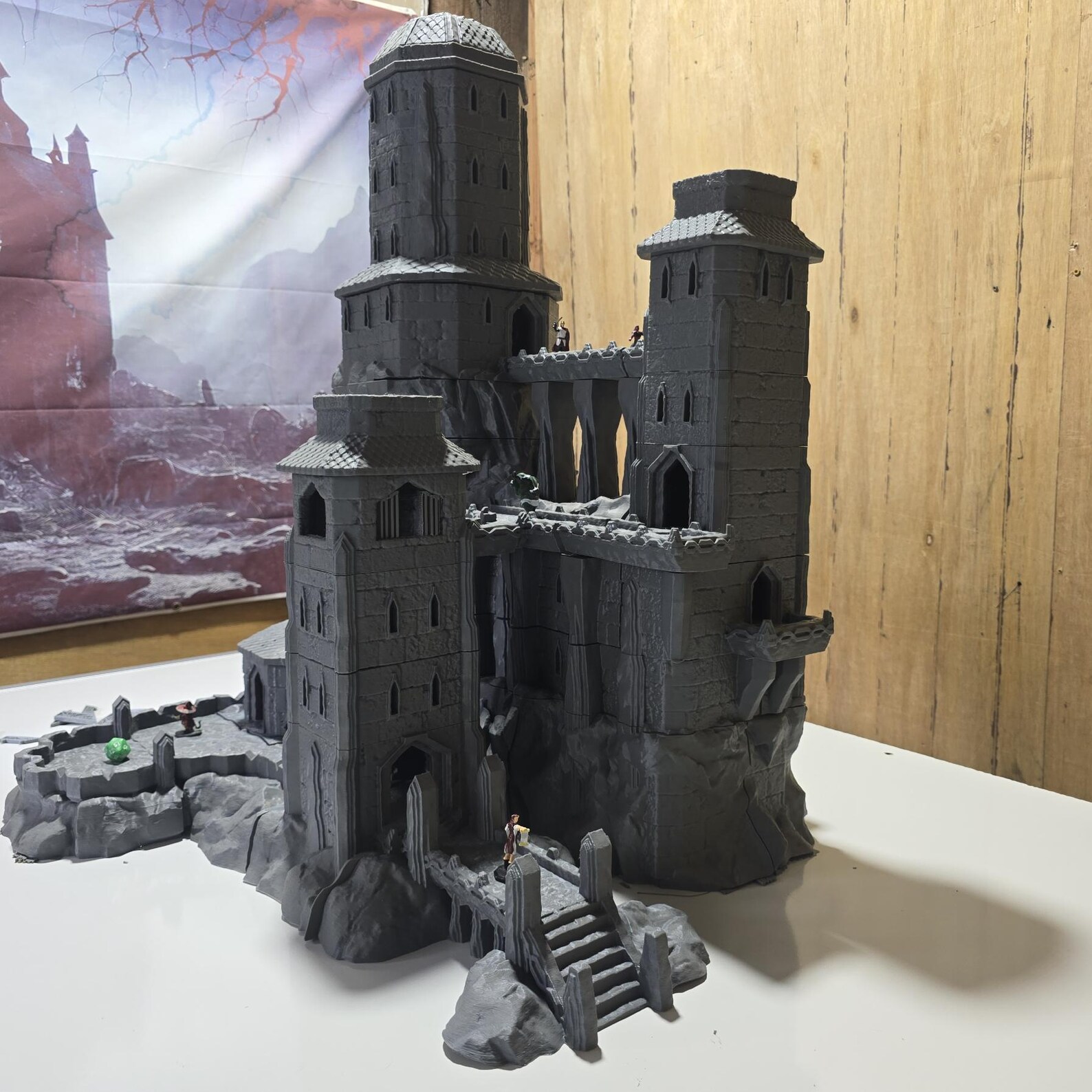 Old Dwarf Fort for Dnd, Pathfinder, Wargaming - Etsy