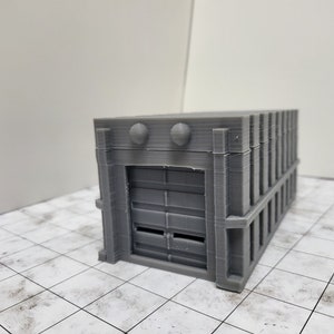 Stackable Shipping Container, Playable Interior, Working Door ...