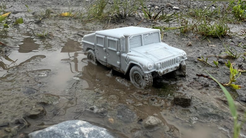 Armored Humvee: (HMMWV) Modern Military Vehicle, Model Railroading, and ...