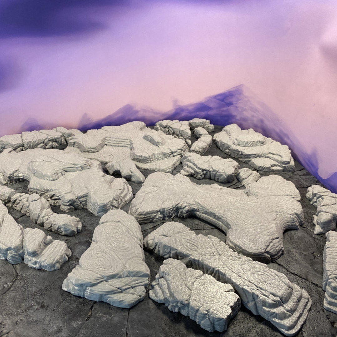 Dungeon Slabs Set, Crags Slabs, 20 Pcs, Cave Slabs, Dungeons and ...